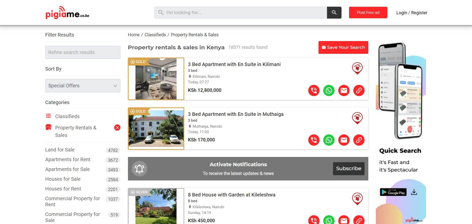 Top 6 Real Estate Websites in Kenya | BuyRentKenya